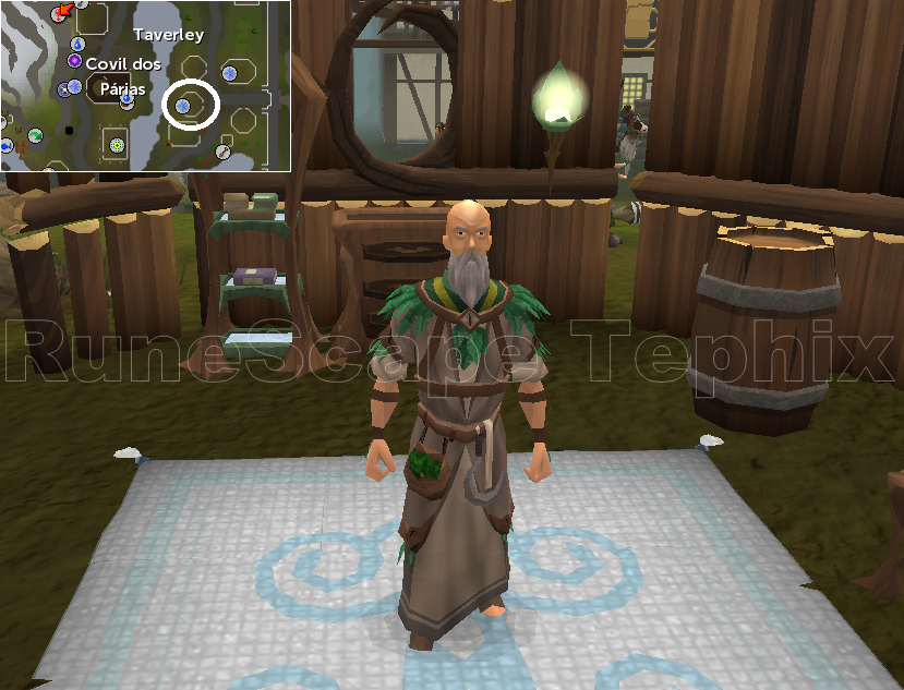 RuneScape Tephix: Em busca da erva perdida