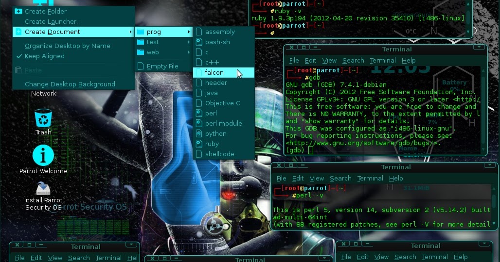 Linux Parrot Security OS (İşletim Sistemi)