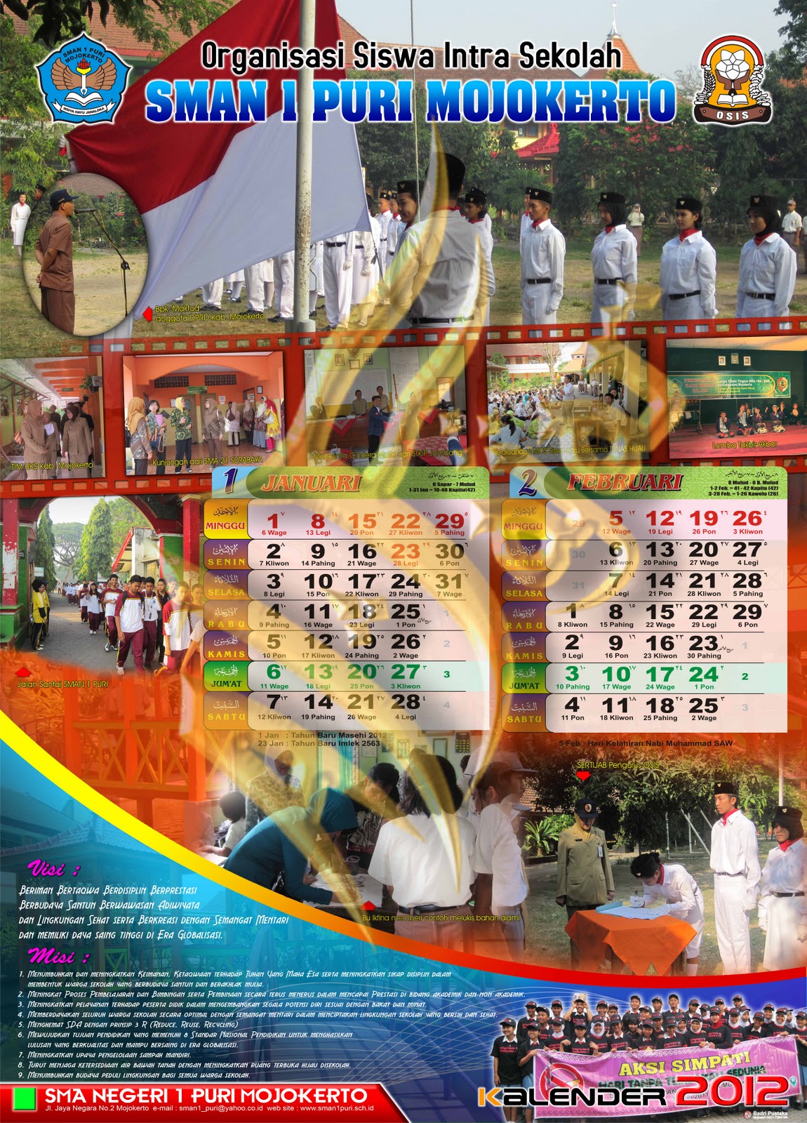 Percetakan AL FAJAR: Kalender 2012