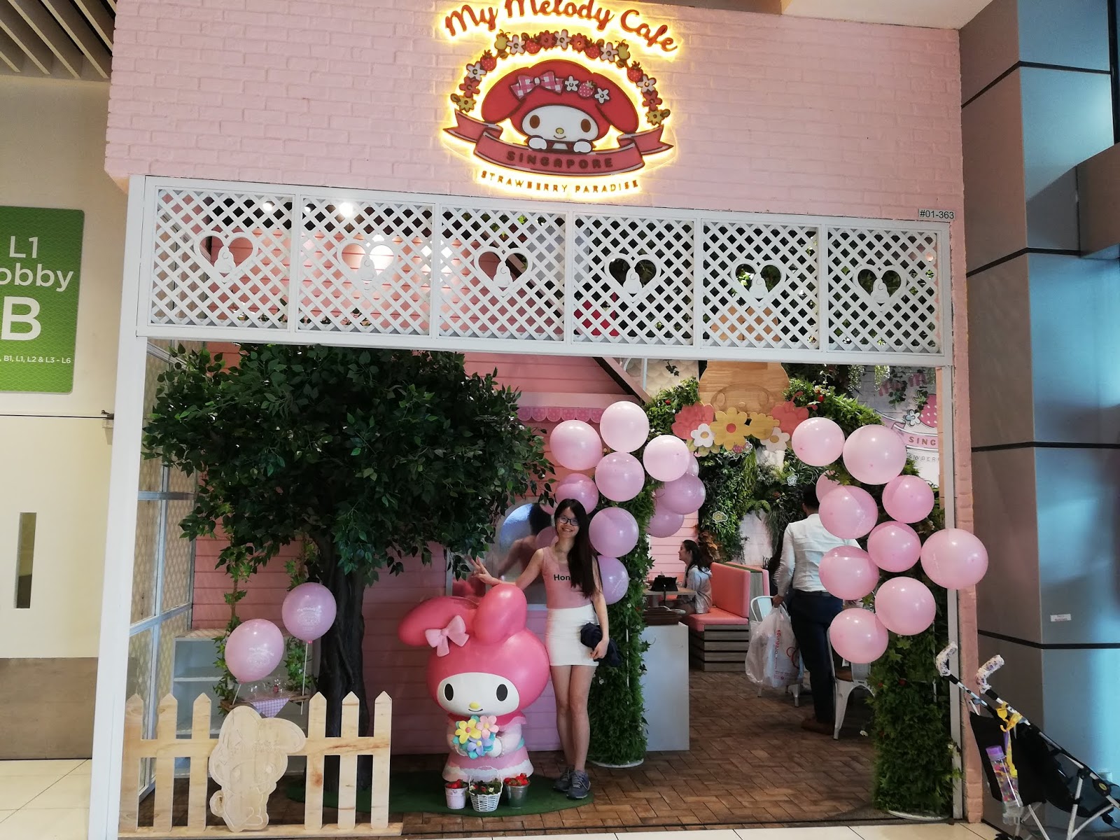 Melon Journey: My Melody Cafe, Suntec City Singapore