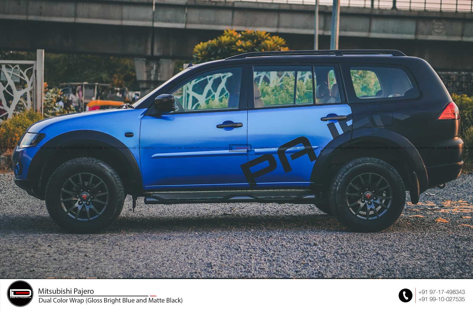 Mitsubishi Pajero Sport: Custom Wrap Design | IDE Autoworks