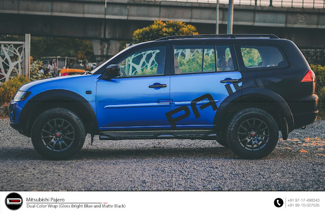 Mitsubishi Pajero Sport: Custom Wrap Design | IDE Autoworks