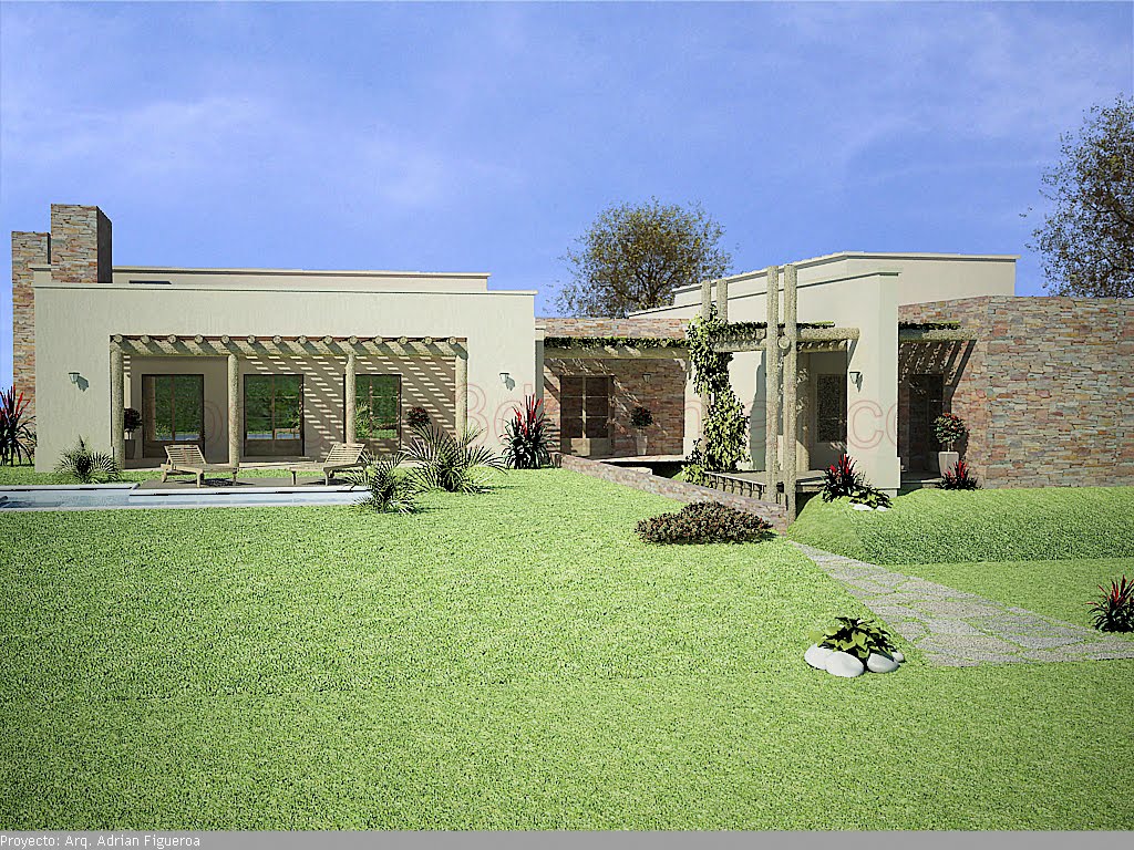 Trabajos en 3 D: Casa Quinta: Proyecto Arq.Adrian Figueroa-San Juan ...