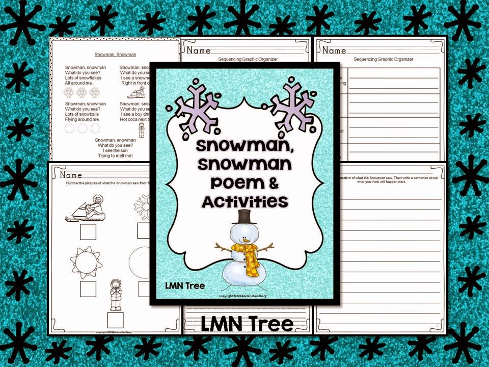 LMN Tree: Let it Snow! with Snow Poetry and a Freebie