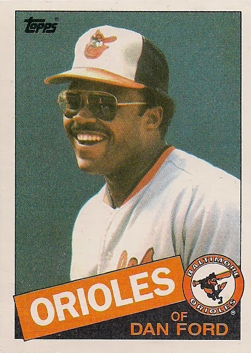 1985 Topps: #252 - Dan Ford