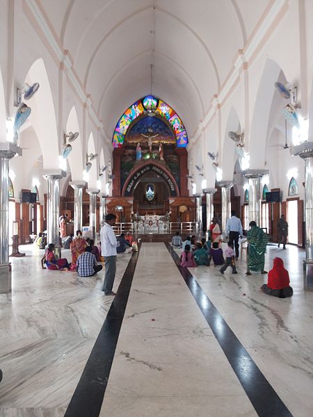 Tamilnadu Tourism: Poondi Madha Basilica, Tirukattupalli, Thanjavur