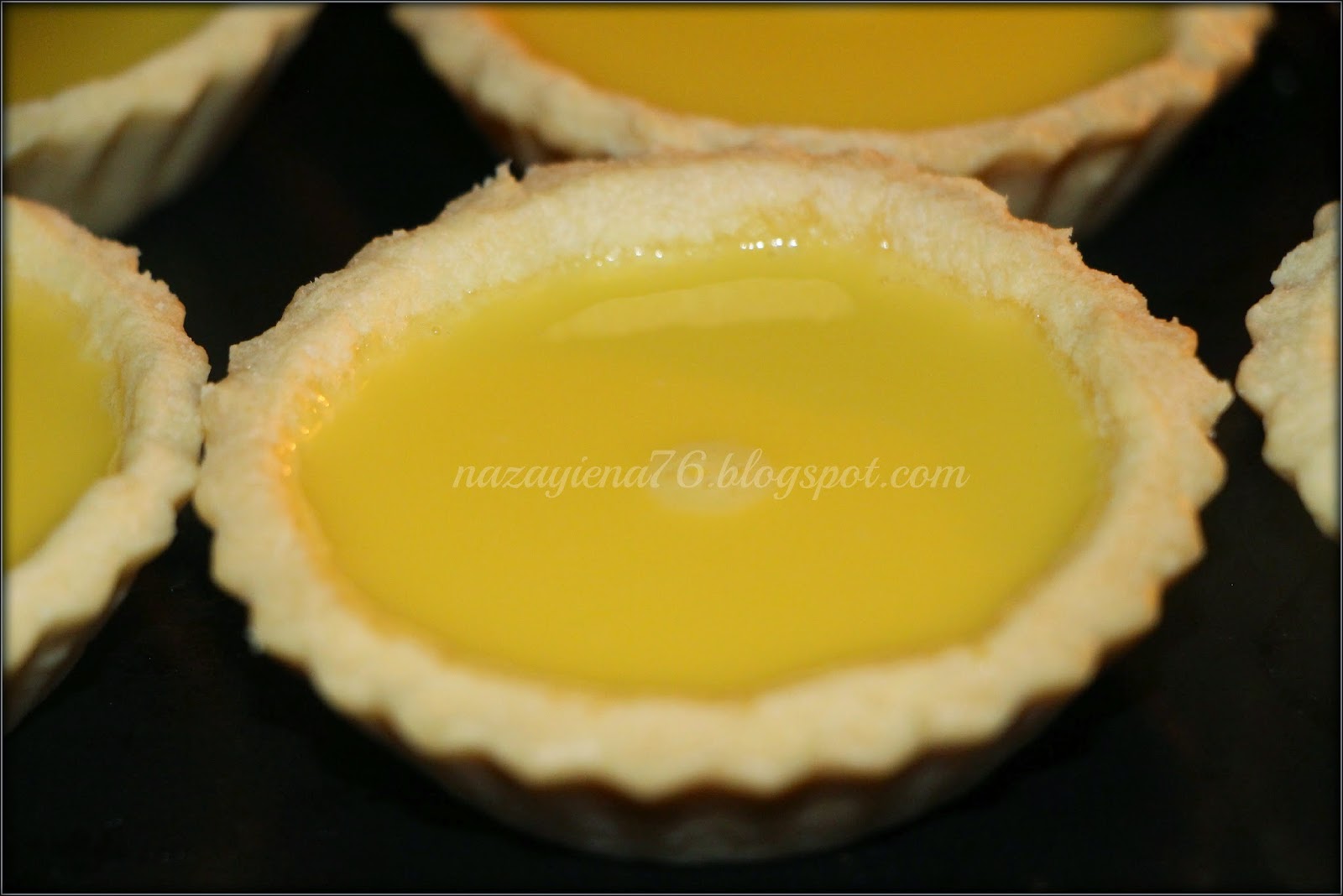 ! My Lovely Family Blog !: Resepi tart telur
