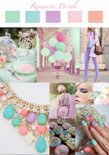 TrendyPickle: Pastel mood board- final