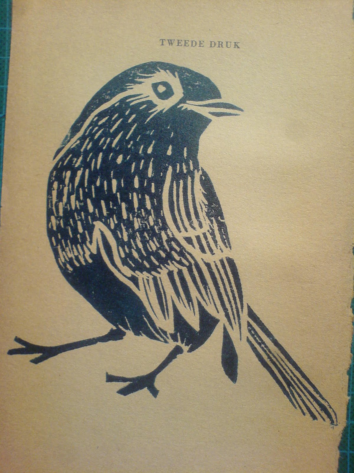 hiervandaanblog: Vogel afdruk