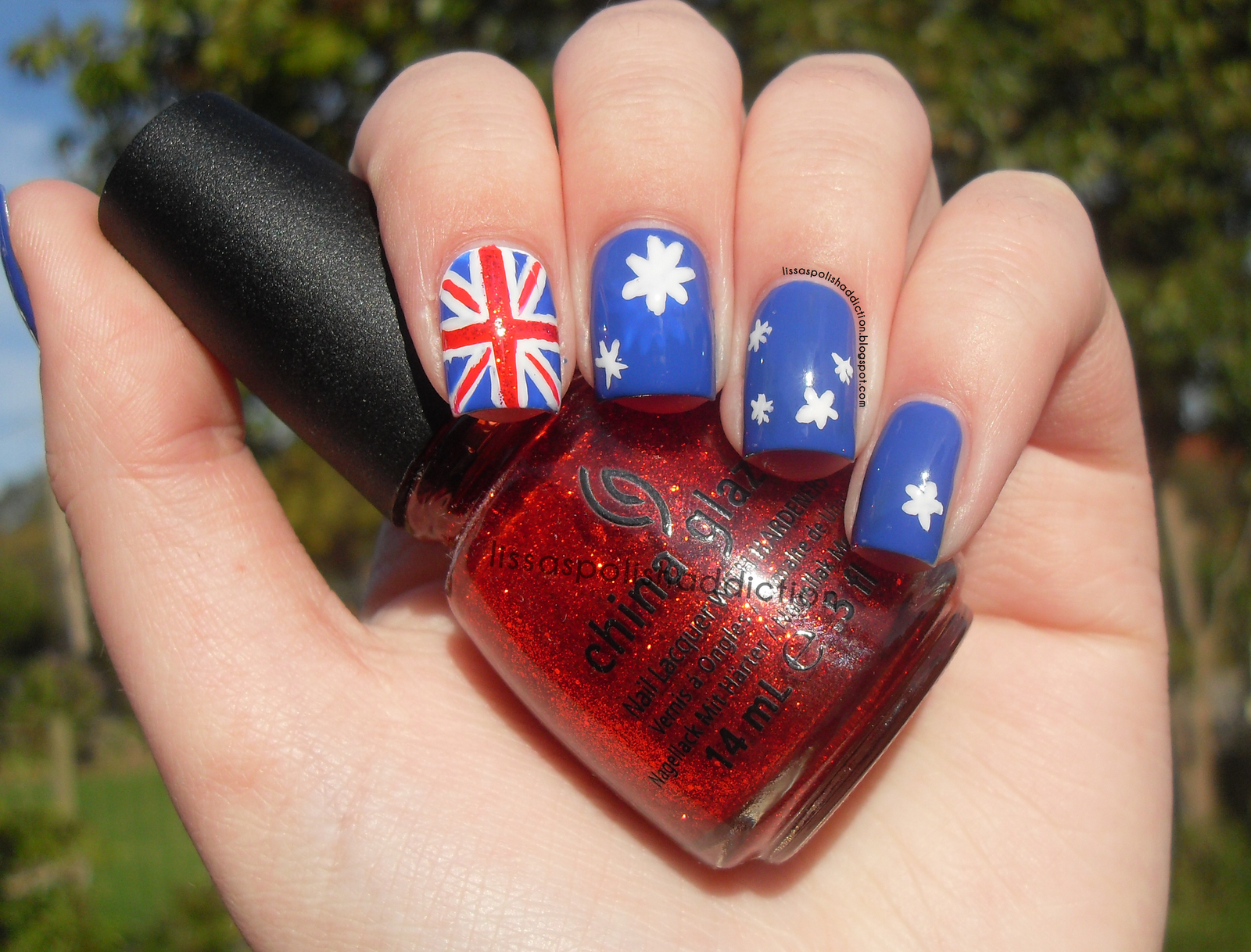 Lissa's Polish Addiction: 31DC2012: Day 28 - Inspired by a Flag