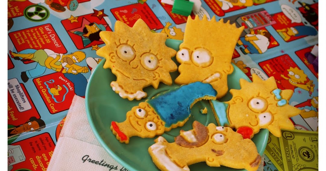 *~my house is cuter than yours~*: Simpson Cookies