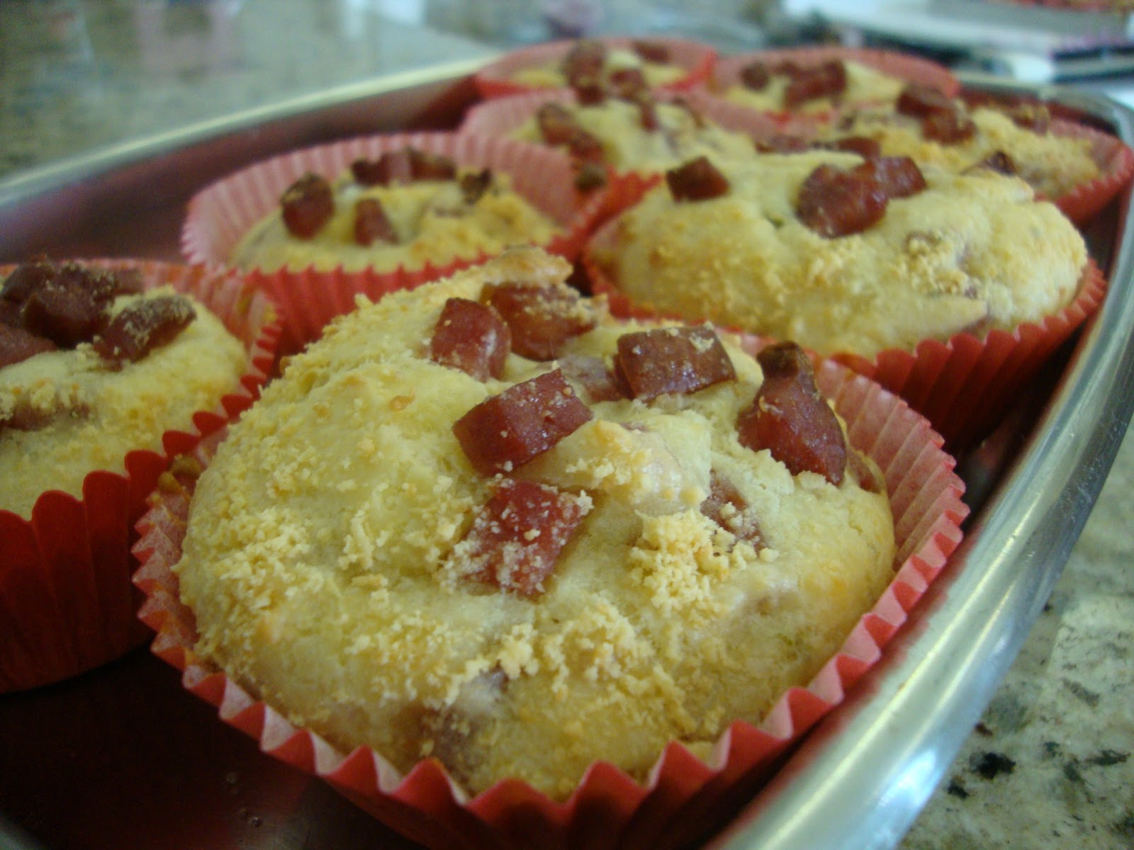 Sweet Sixteen: Receita de Cupcake Salgado - Calabresa e Parmesão
