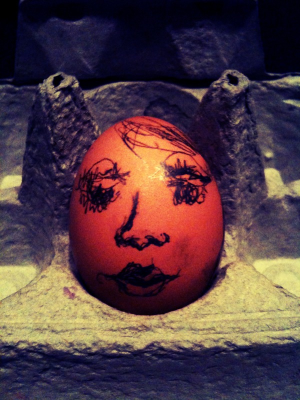 All Passion Spent: the hardboiled egg portraits