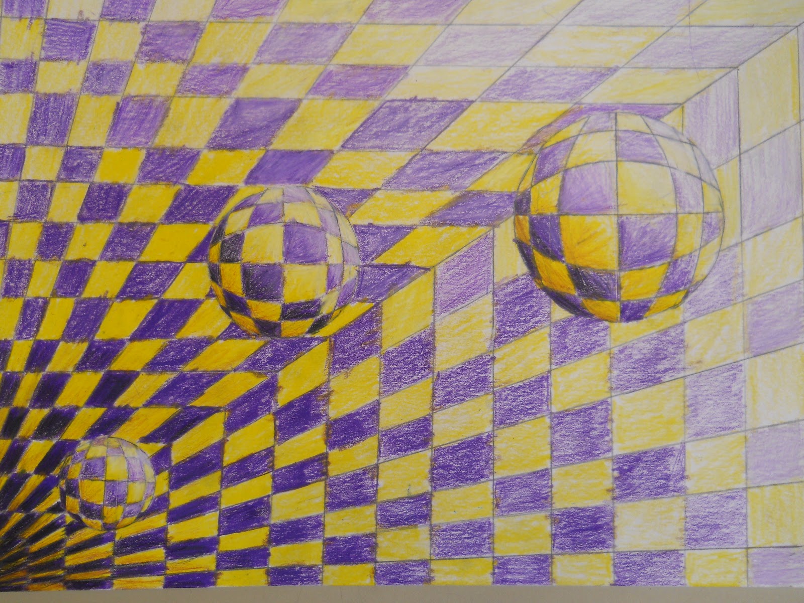 Art With Mrs. Lane: Op Art Floating World