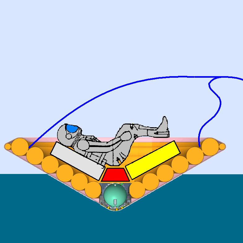 Exo Cruiser: Inflatable Life Capsule - "Space Lifeboat"