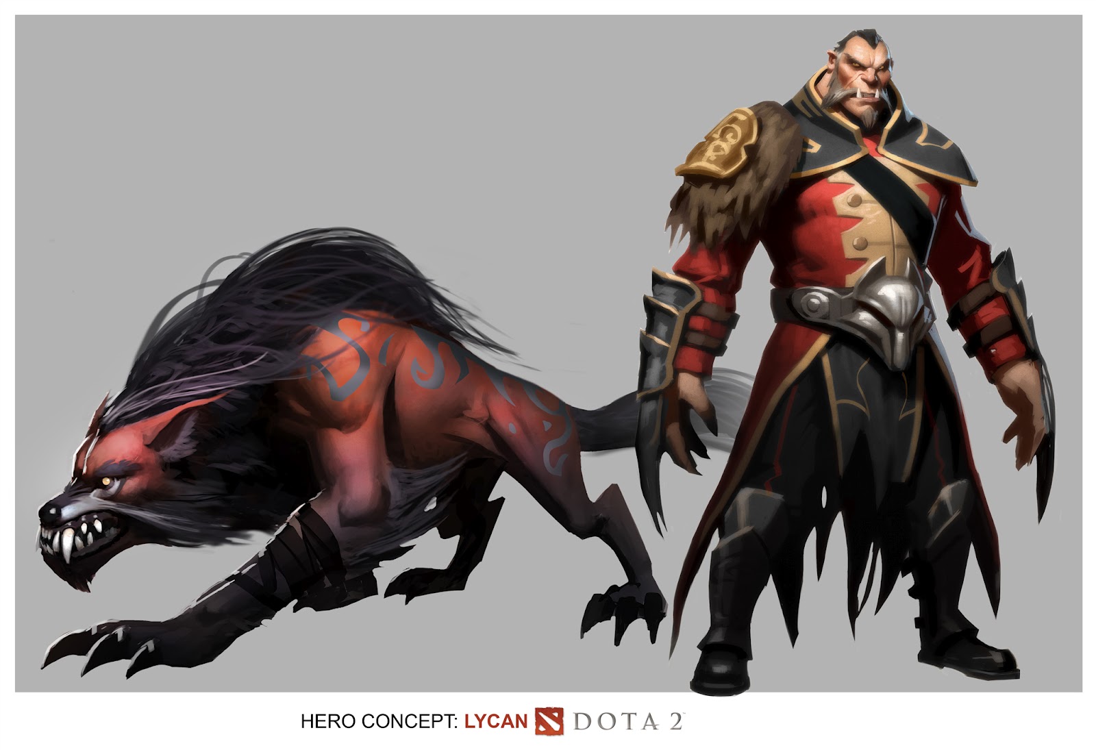 Quiet And Red Dota 2 Character Art