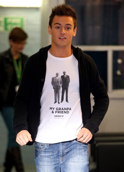 Tom Daley All Smiles At ITV Studios | Oh yes I am