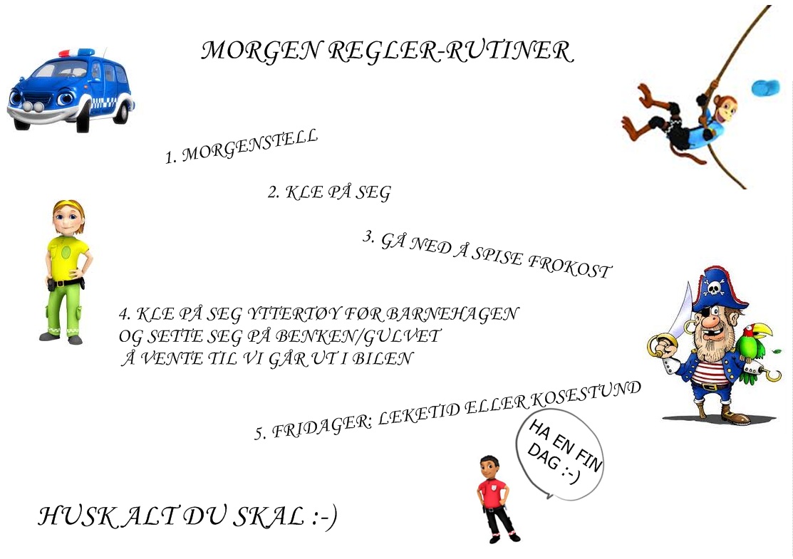 .: rutiner , rutiner og atter rutiner