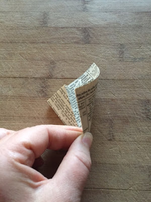 Sew Many Ways...: Book Page Flower Tutorial...