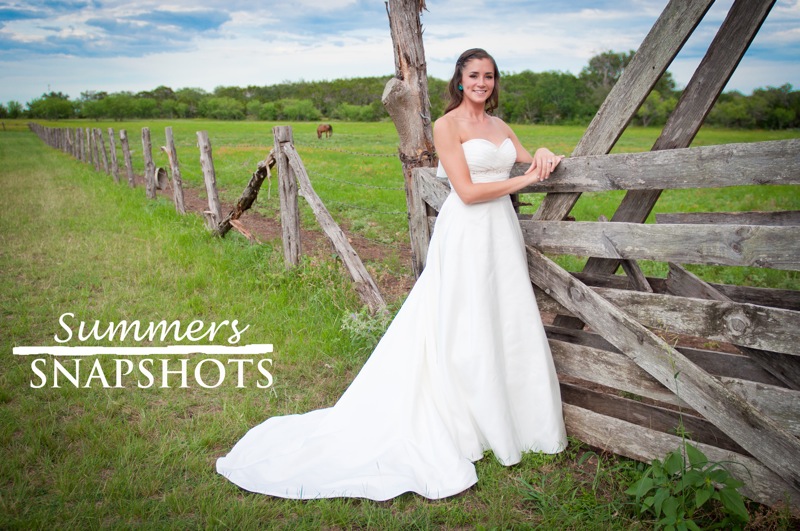 Summers Snapshots: Jessica's Bridals - at Texas Old Town, Kyle, TX