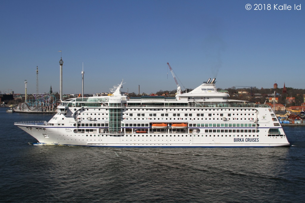 kships: Birka Stockholm in Stockholm, 13 April 2018
