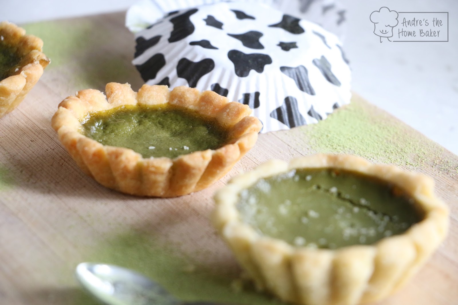 ♥ Matcha Tart ♥ ~ Andre's the Home Baker