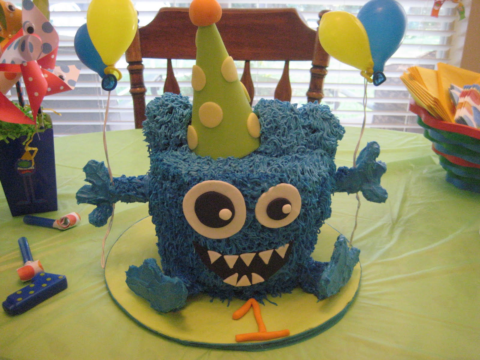 Dabbling In The Delicious: Monster Cake!