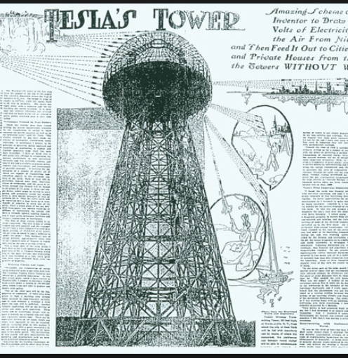 Z74 - Nikola Tesla : Nikola Tesla 06 - copper roof antenna St.Bernards's