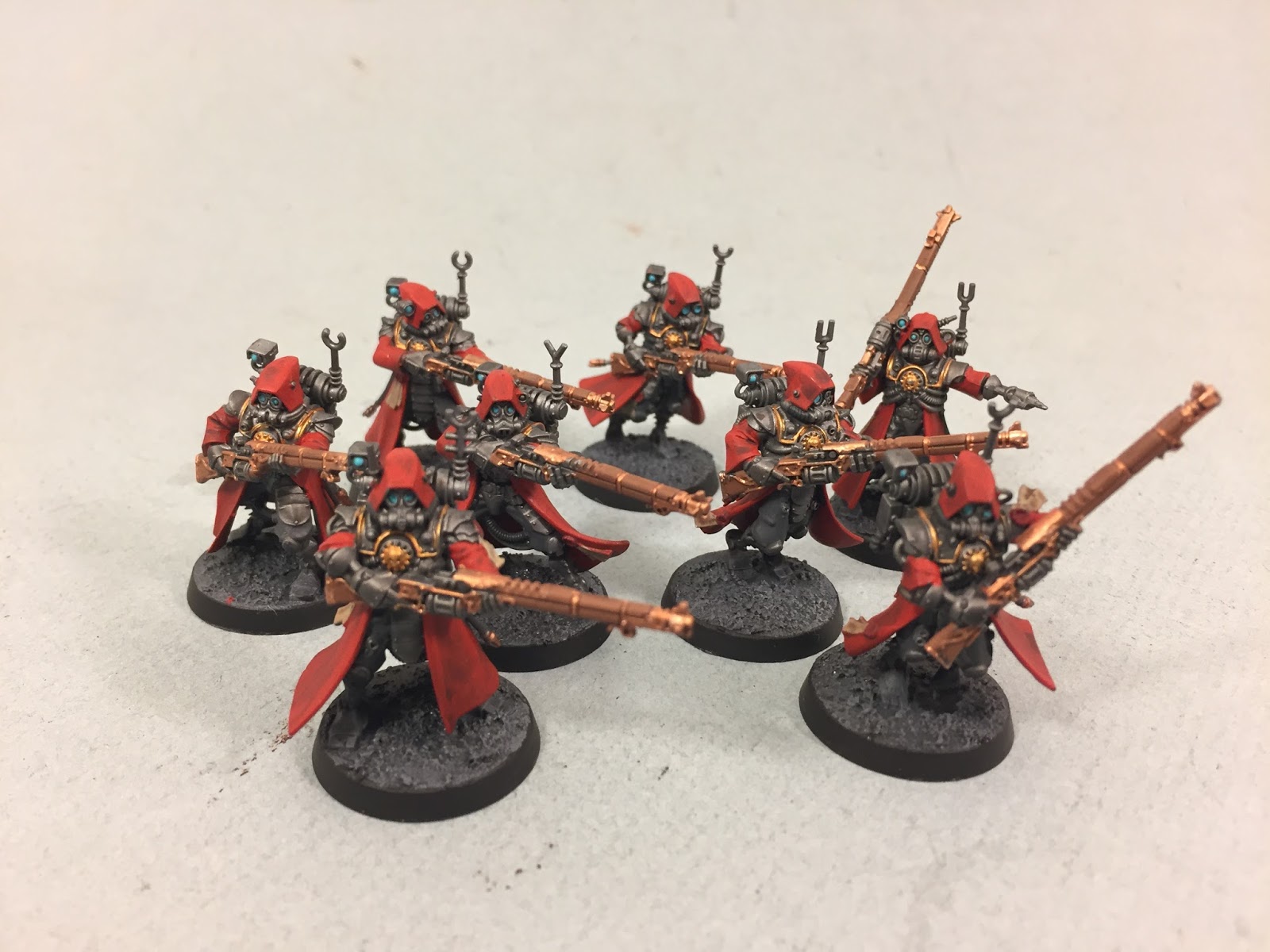 Itty Bitty Soldiers: 40k: Skitari Rangers