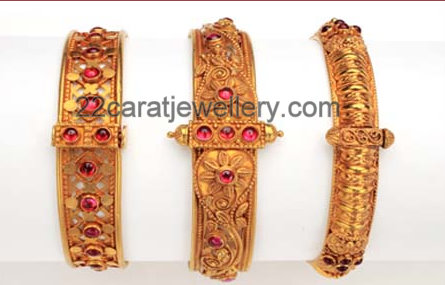 Antique Bangles Collection - Jewellery Designs