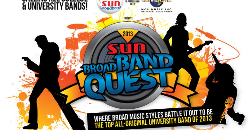 Sun Broadband Band Quest 2013 – College and University Battle of the Bands