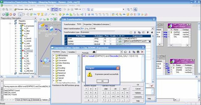 Informatica Reference: SCD - Type 1