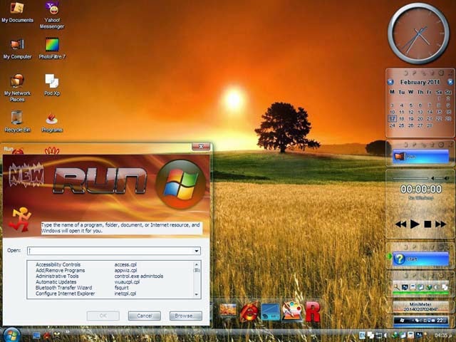 ويندوز الجمال والسرعة Windows Glass Xp Super 2014 _ iso 657 MG ___عباد ...