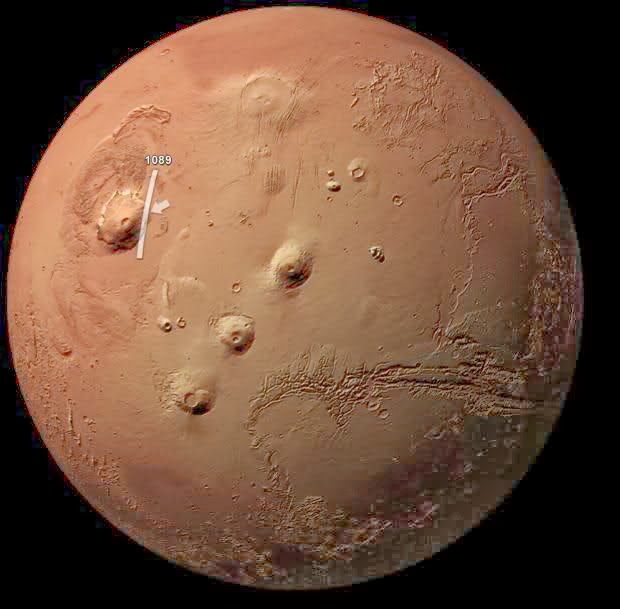 GUNUNG API TERTINGGI YANG ADA DI MARS (OLYMPUS) ~ All in one