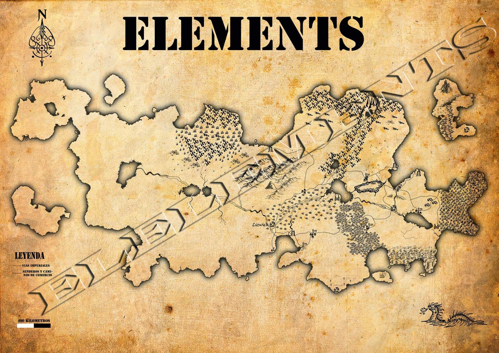 Elements RPG: Trabajando en el Mapa