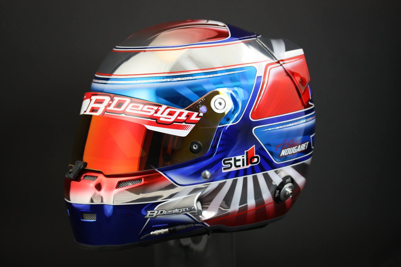 Racing Helmets Garage: Stilo ST5 A.Nougaret 2019 by B-Design