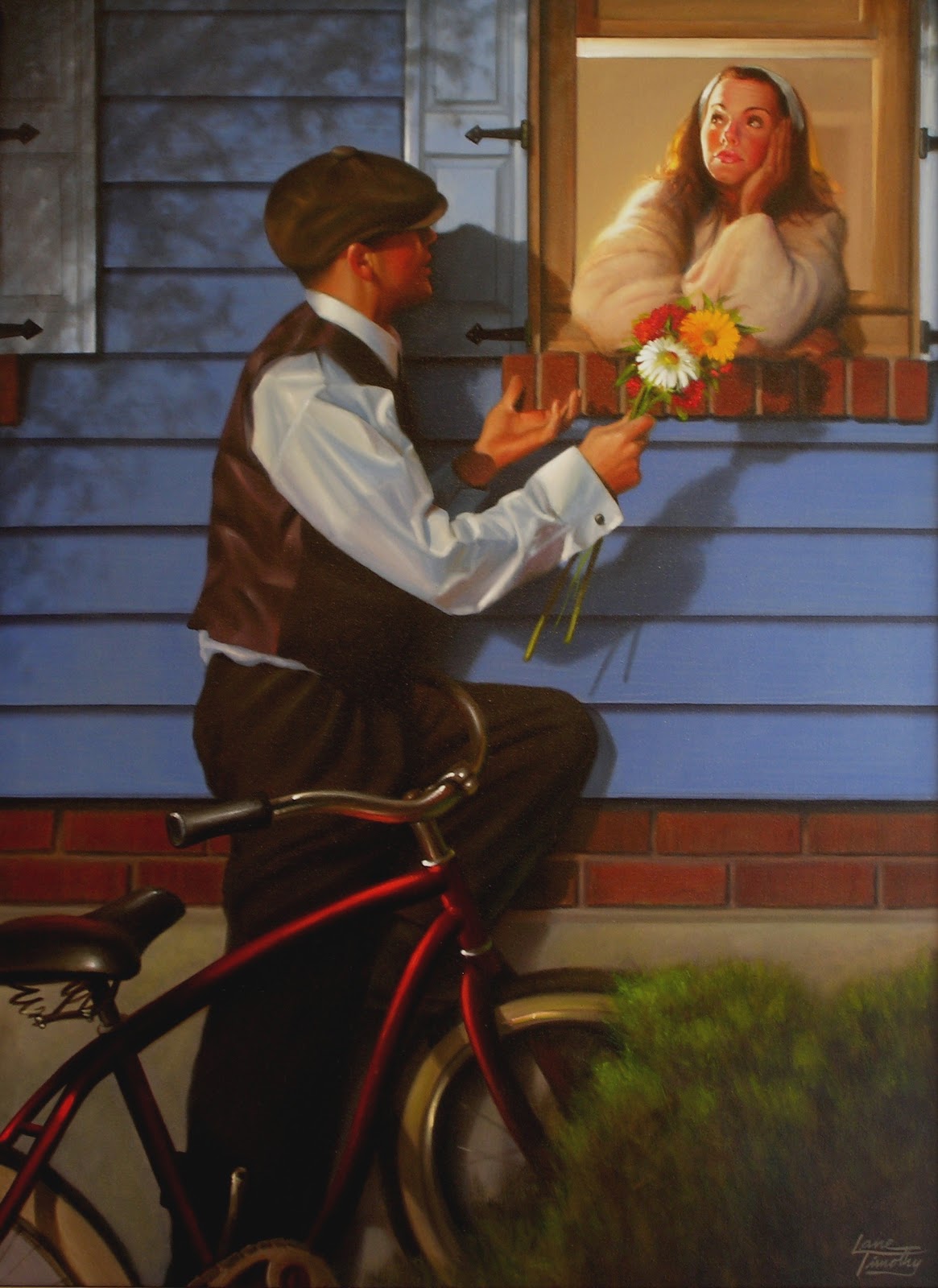 Lane Timothy, 1974 | Vintage Figurative painter | Tutt'Art@ | Pittura ...