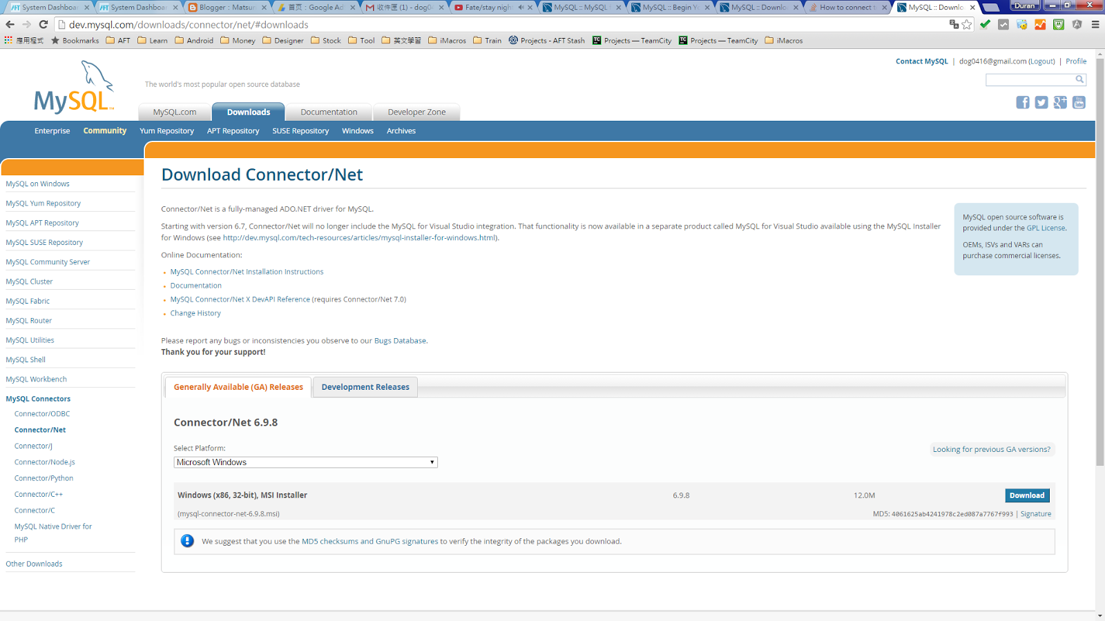 Asp Net Mvc Entity Framework Database First With Mysql Database