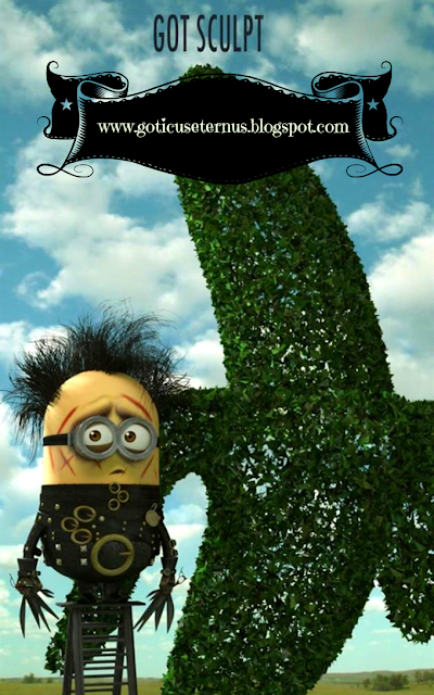 Goticus Eternus..: Gothic Minion !!! Tim Burton inspired