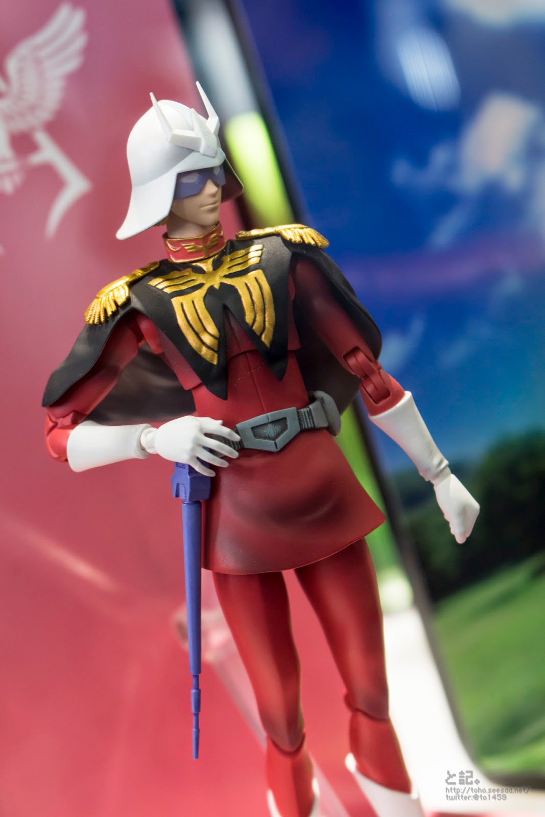 GUNDAM GUY: S.H.Figuarts Char Aznable & Tamashii Stage Horse - On ...