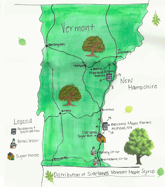Maple Syrup Ecology: Maps