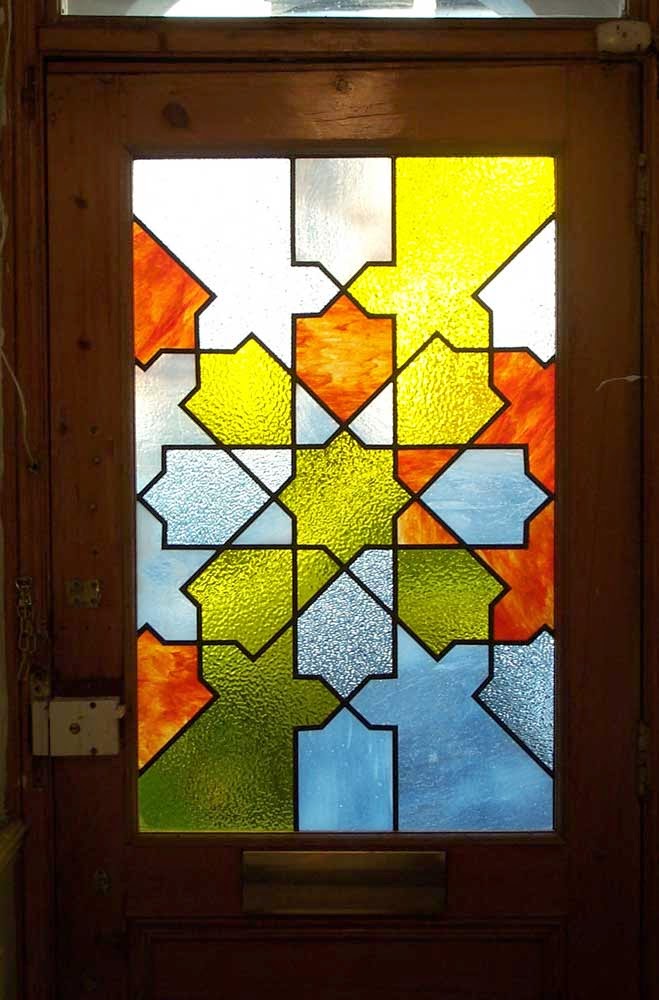 Apollo Stained Glass: Islamic geometric pattern