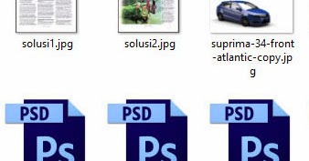 Papar (view) fail PSD (Photoshop) sebagai thumbnail | ZULBMOHD
