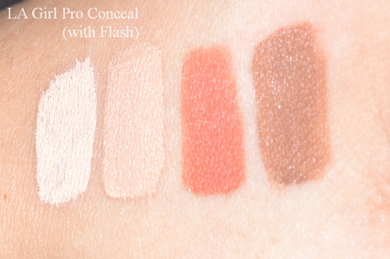 Lava Bean: LA Girl Pro Concealers: Porcelain, Creamy Beige, Toast and ...