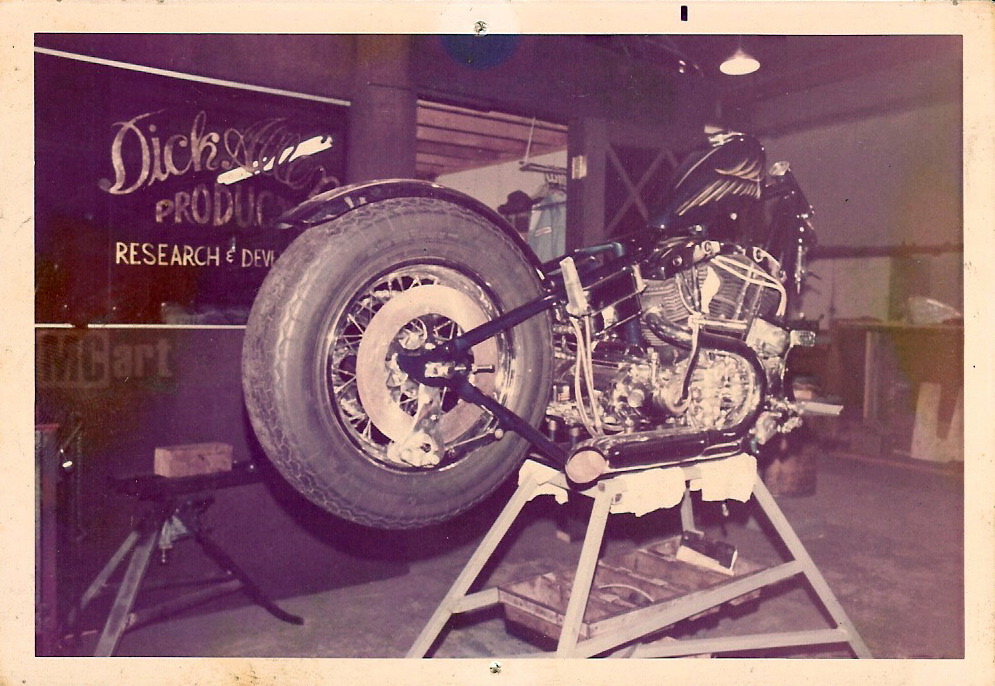 MC Art/Motorcycle Art: Dick Allen's Blue Print