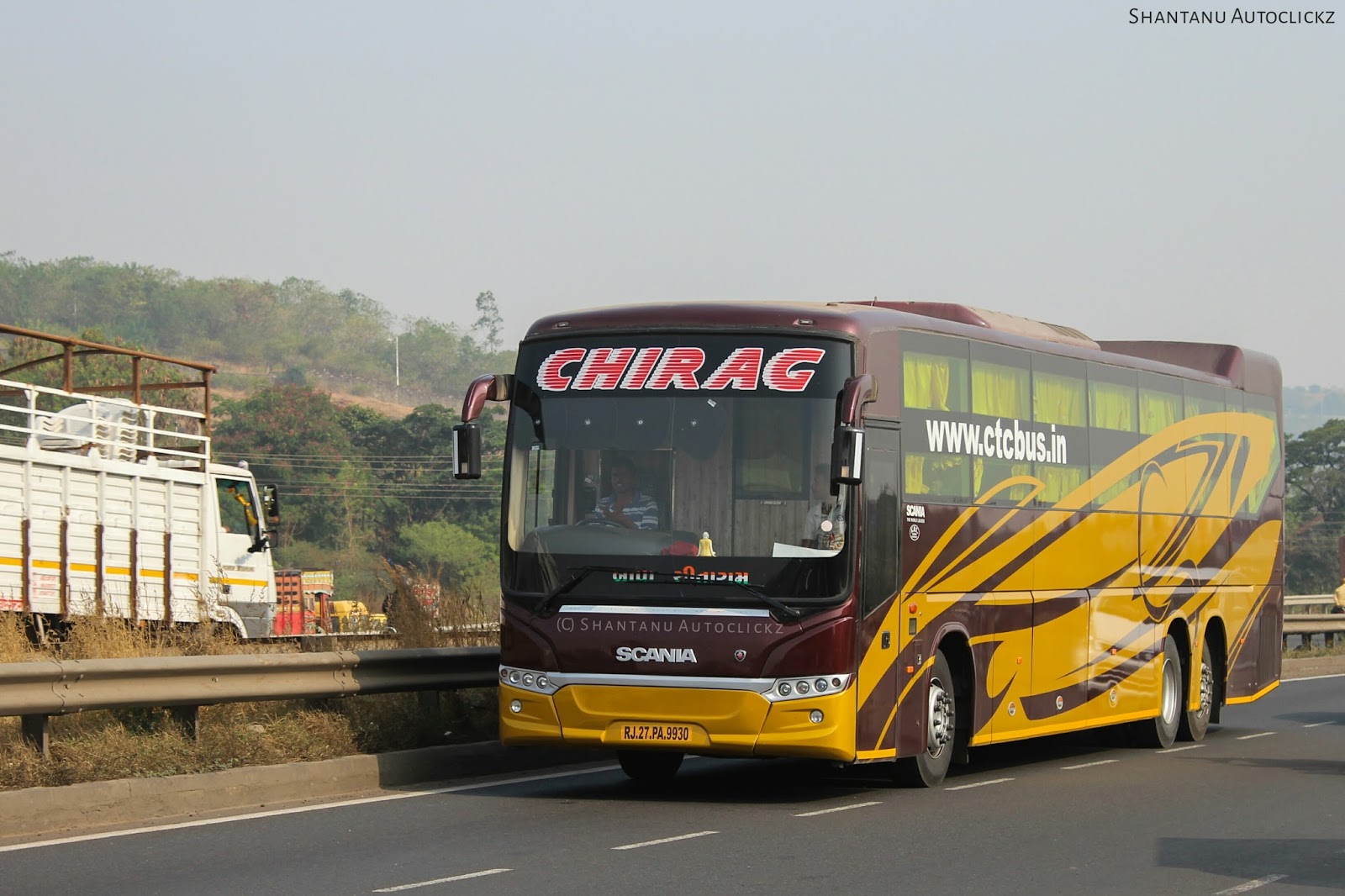 Shantanu Autoclickz: Chirag Scania Metrolink HD Multiaxle Sleeper doing ...