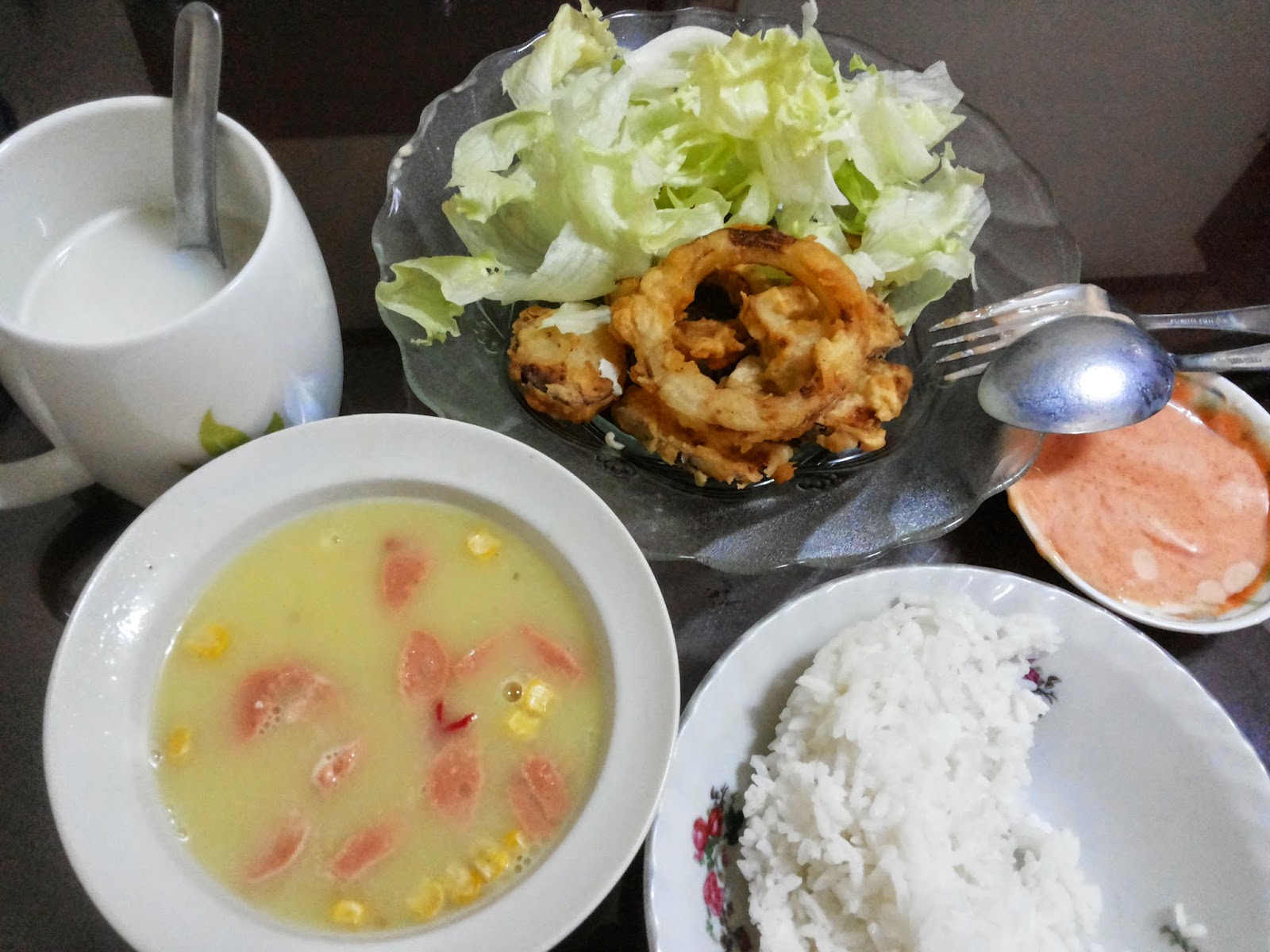 Rena's Projects: Rainy Day Dinner Menu