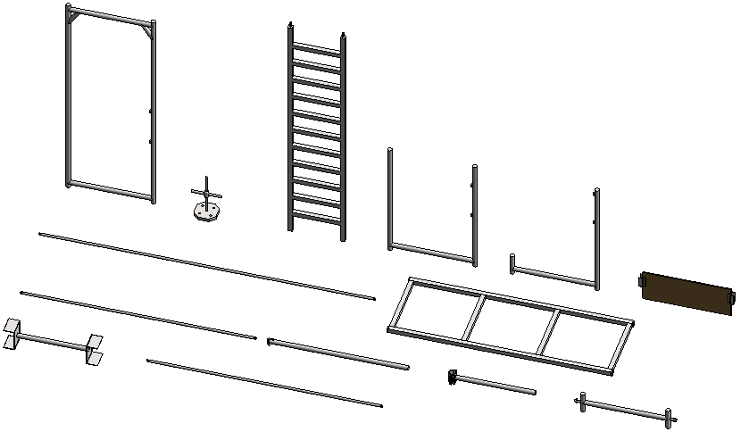 Revit Recess: Parametric Revit Scaffolding