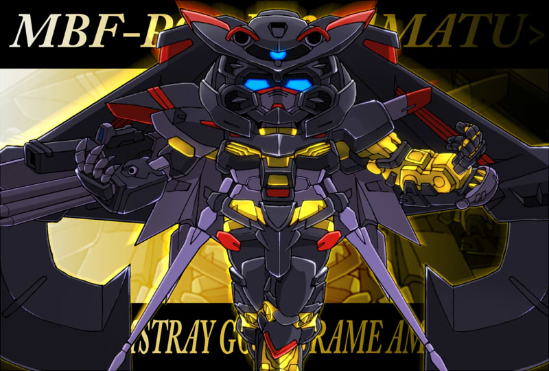 GUNDAM GUY: SD Gundam Artworks: Gundam Astray Blue, Red & Gold Frame