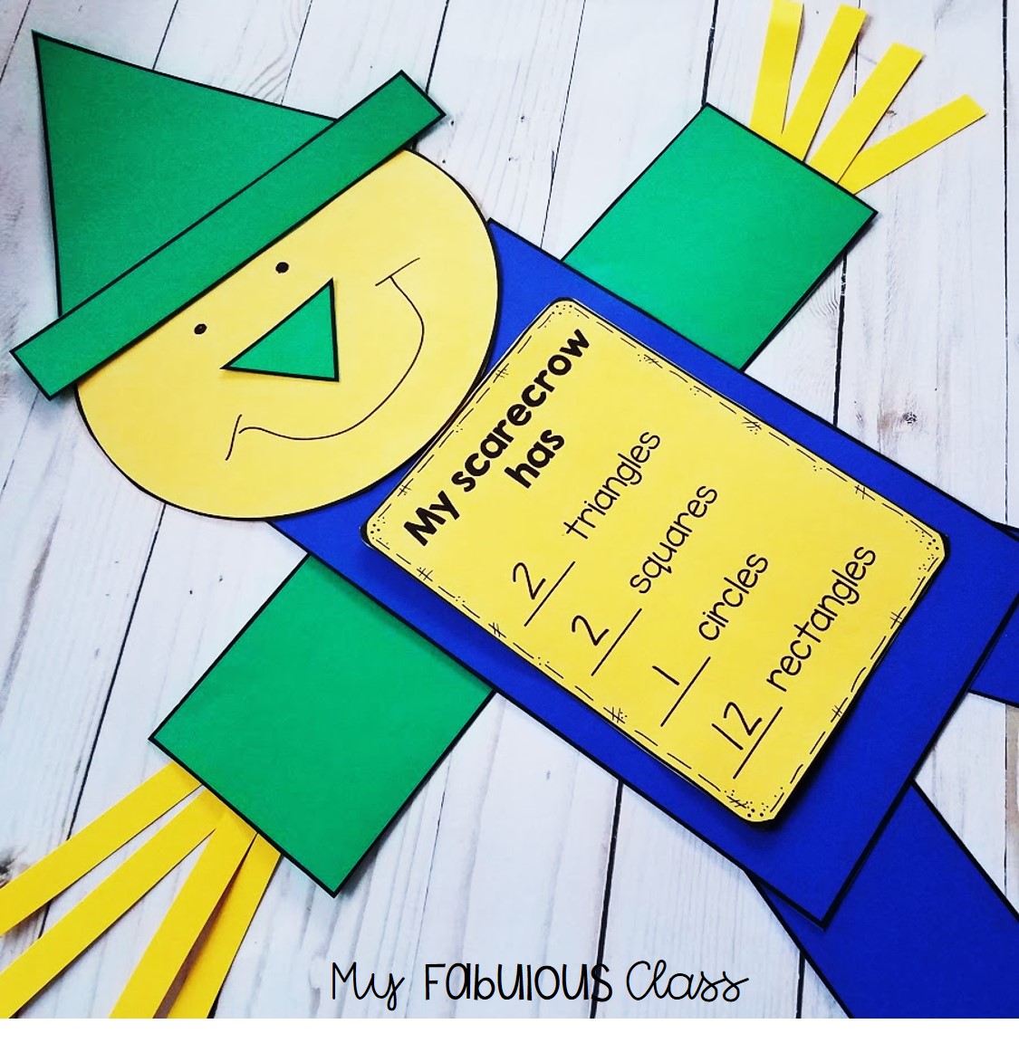 Fall Math Crafts and Activities - My Fabulous Class
